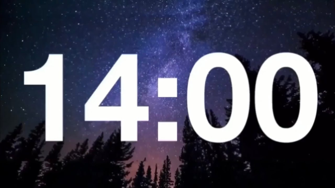 14 minute timer | 14 Minute Countdown - YouTube
