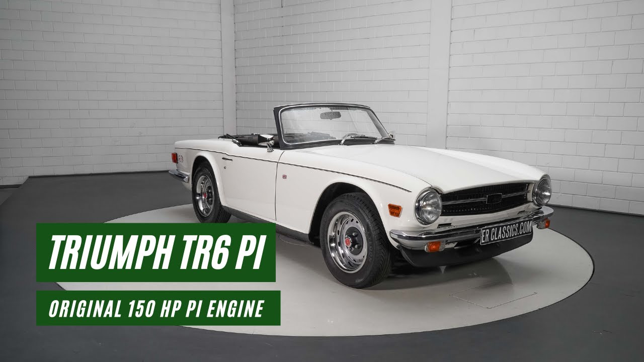 Triumph TR6 PI | European car | 150 HP | 1973 -VIDEO- www.ERclassics ...