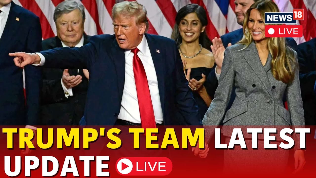 LIVE | Trump Latest News | Trump Cabinet Members 2024 | Donald Trump's ...