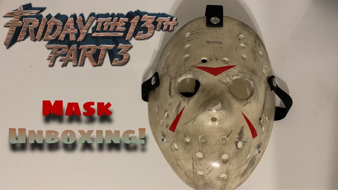 Friday the 13th Part 3 Mask Unboxing! | Part 3 Mask by Pizowell ...