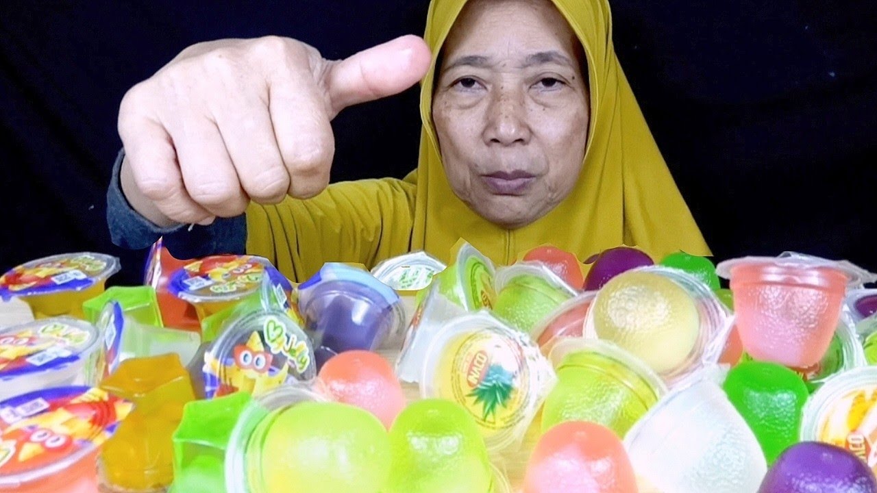Mukbang JELLY kecil-kecil Rasa BUAH 🍎🍒🍓🍊🍍🥭 - YouTube