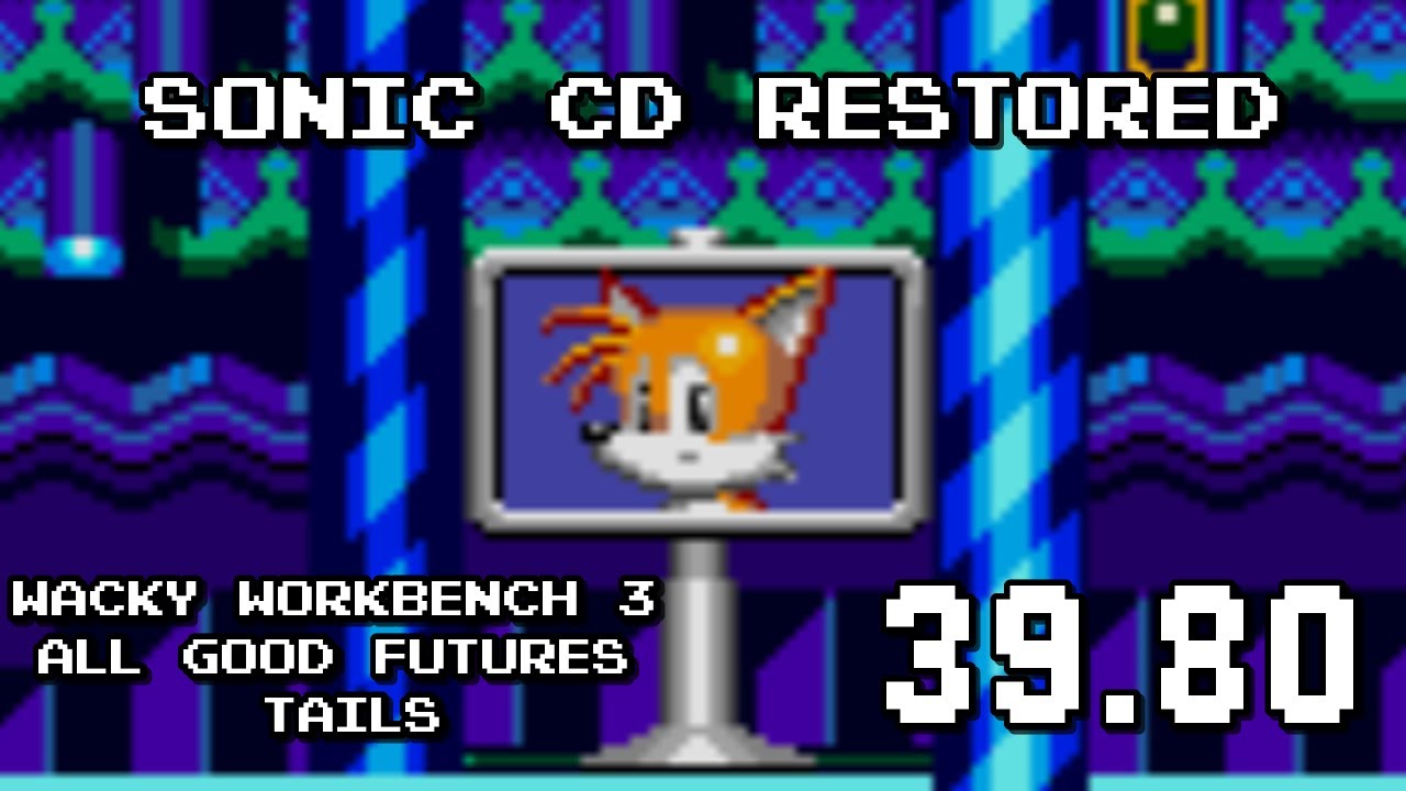 Sonic CD Restored - WW3 AGF IL (Tails) | 39.80 - YouTube