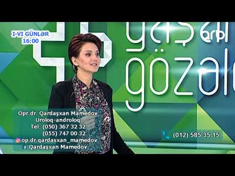 Qardashxan Mamedov: Kishiler diqqet! Prostat xerchenginin elameti.. (Yashamaq Gozeldir)