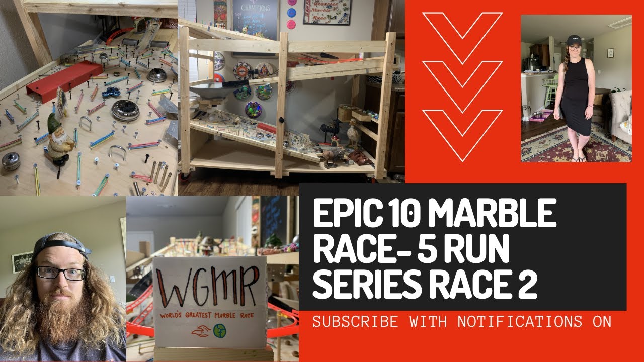 Epic 10 Marble Race 5 Run Series Race 2 - YouTube