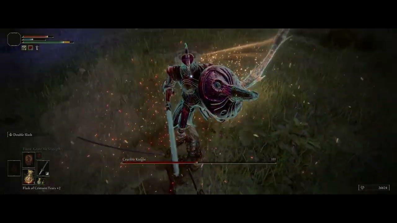 Elden Ring with Sekiro Deflection - Crucible Knight - YouTube
