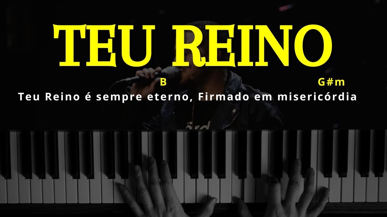 Teu Reino - Ministério Cristo Vive | Aula de Teclado - YouTube