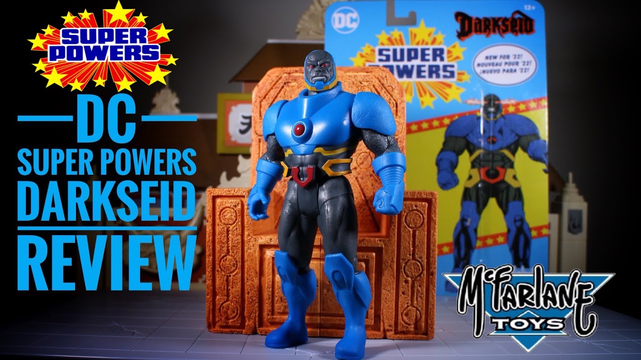 McFarlane Toys DC Super Powers Darkseid Review - YouTube