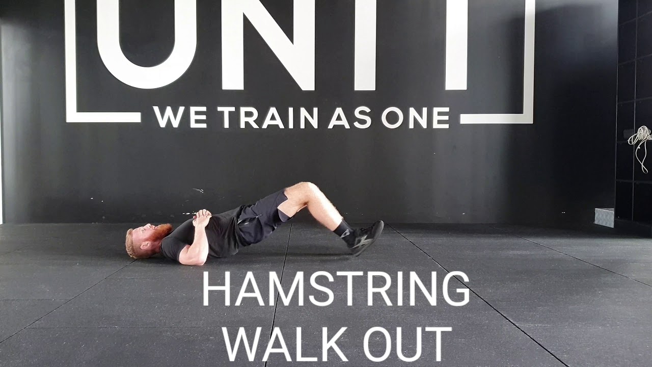 Hamstring Walk Out Demo - YouTube