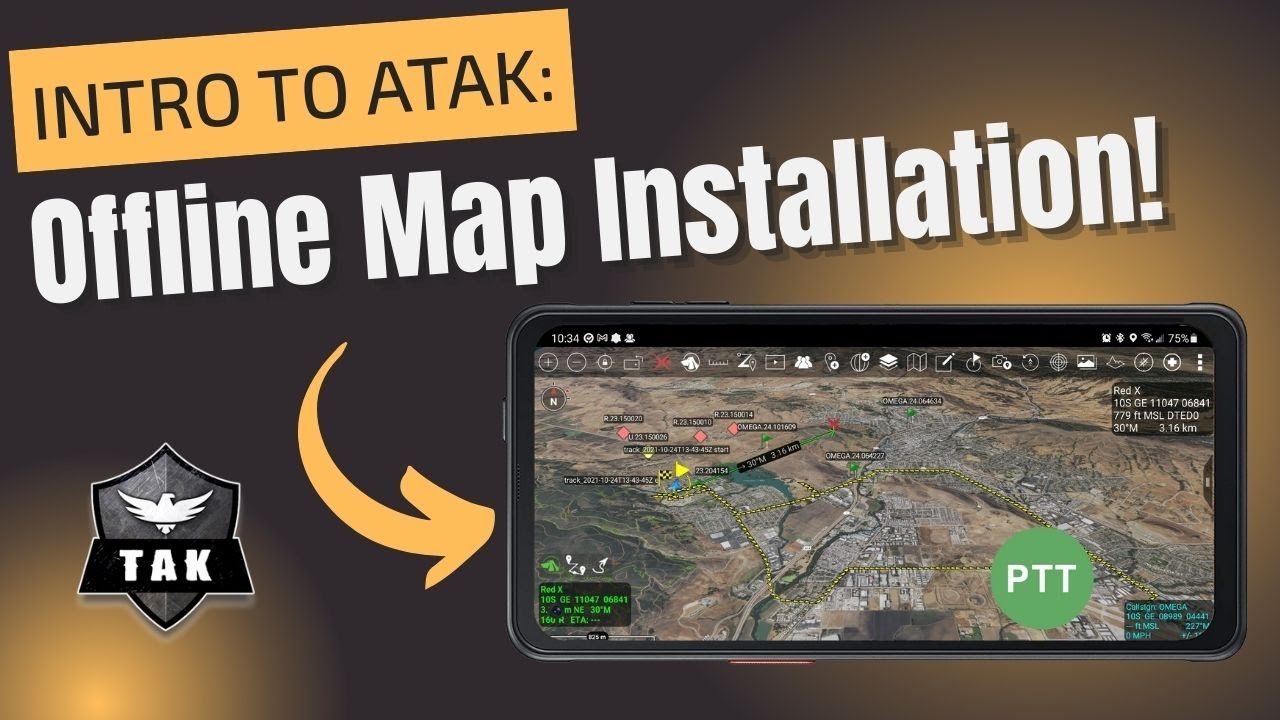 How to Install and Download Maps in ATAK/iTAK |Full Tutorial | - YouTube