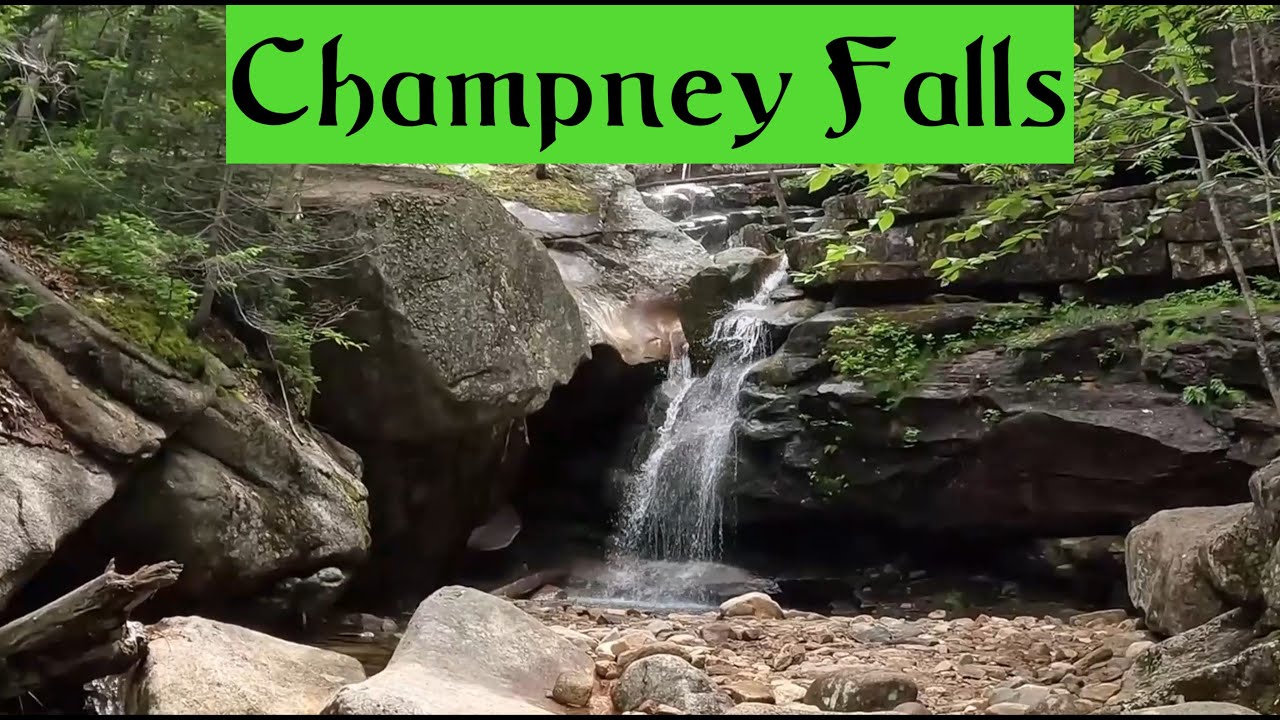 Quick hike to Champney falls , Kancamagus highway. Conway, New ...