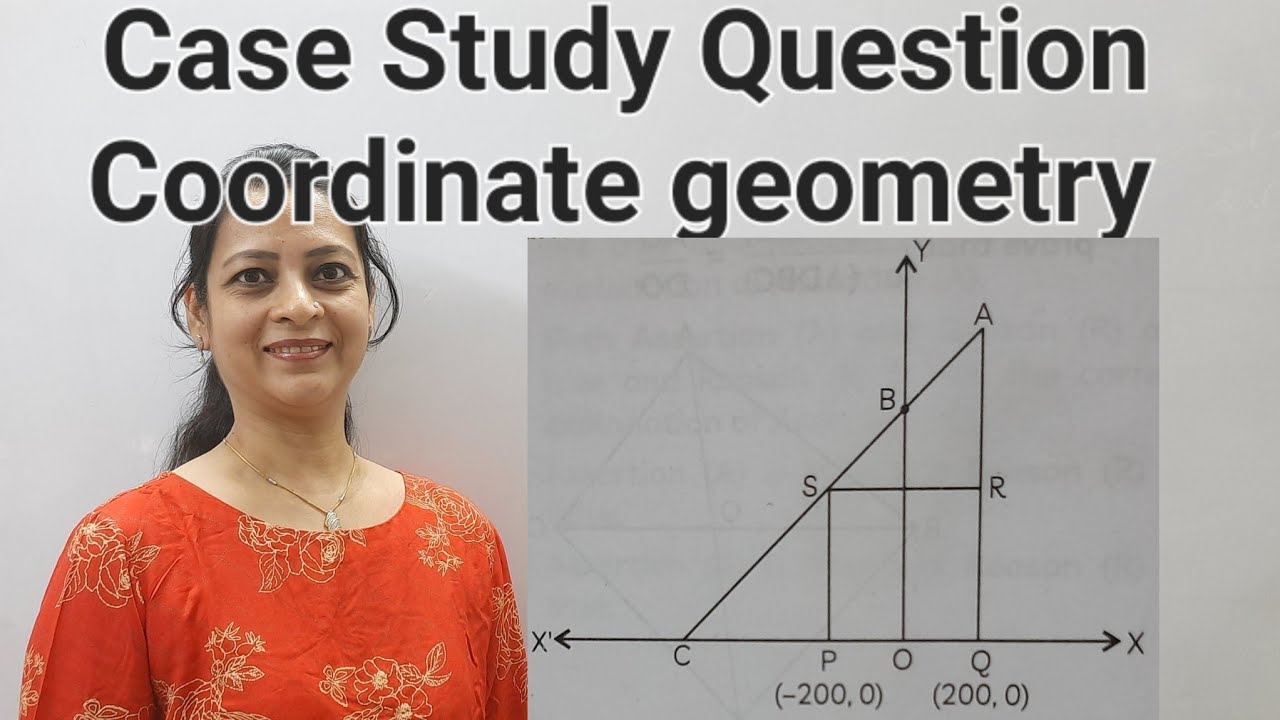 Class 10th Maths Case Study Question 10 From Educart Coordinate ...