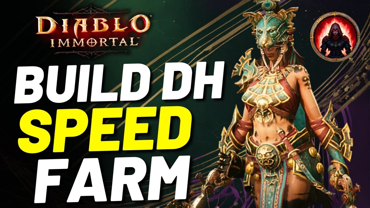 Build DH Speed Farm - Caçador de Demonios ‹ Diablo Immortal PvE › - YouTube