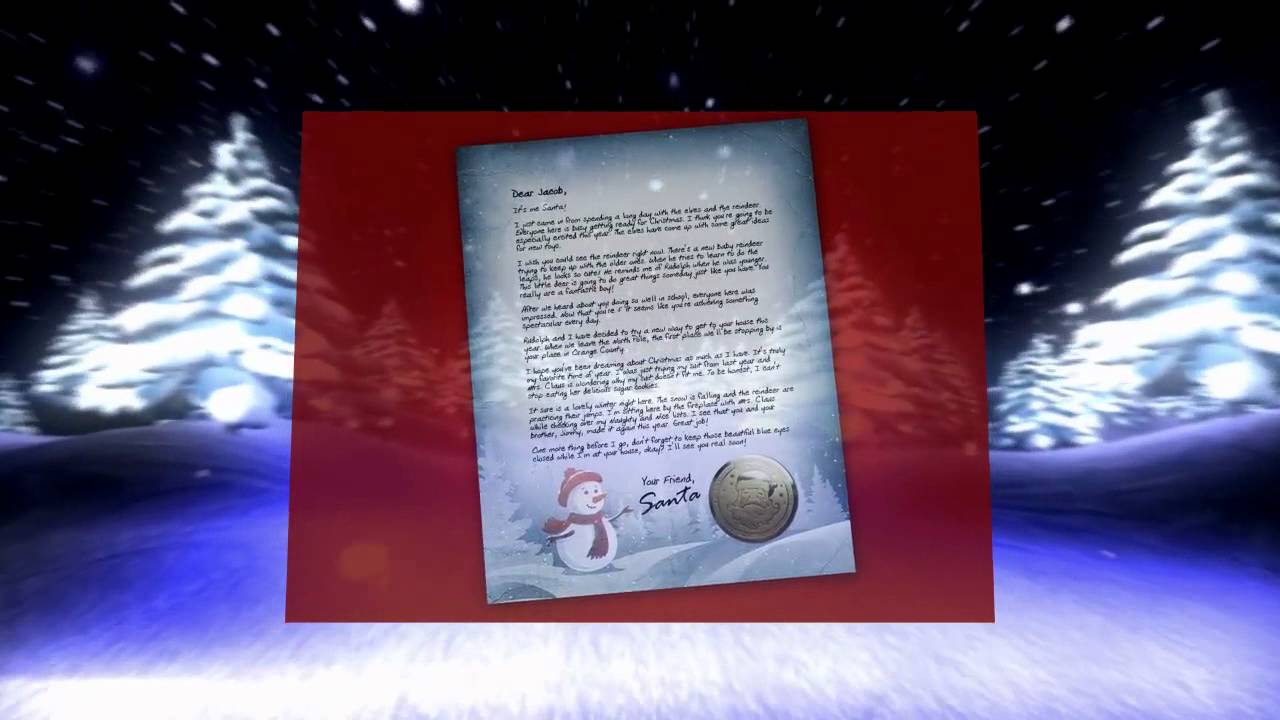 Texas Letters From Santa - YouTube