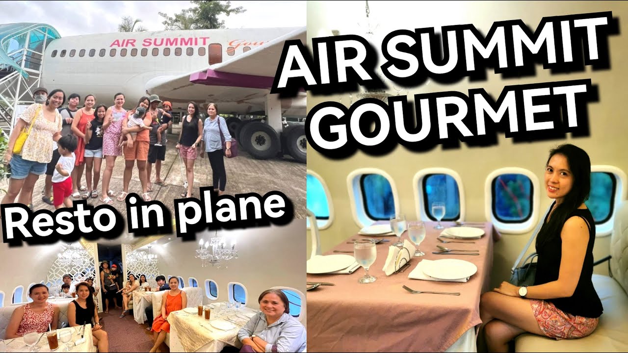 RESTO SA AIRPLANE! MASARAP BA SA AIR SUMMIT GOURMET? - YouTube