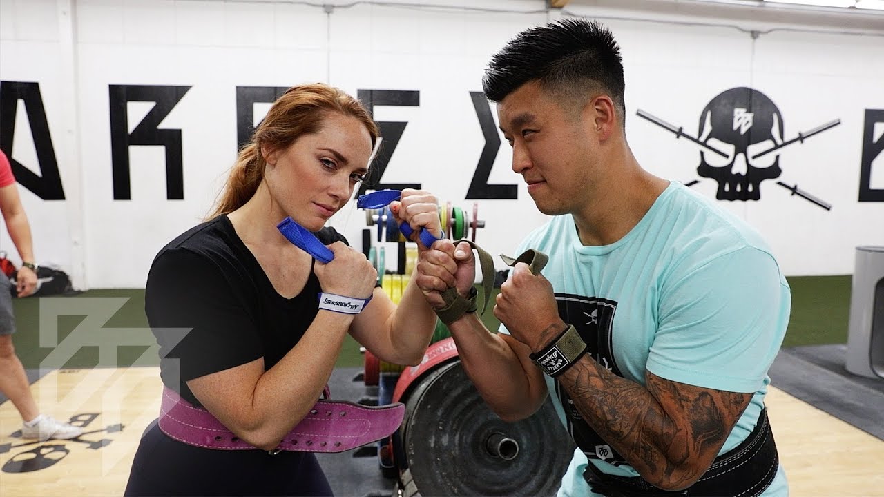 MEG SQUATS VS BART 3-WORKOUT CHALLENGE! - YouTube
