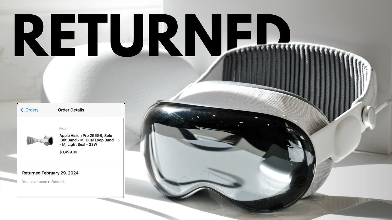 Apple Vision Pro - Why I Returned It (Not a Review) - YouTube