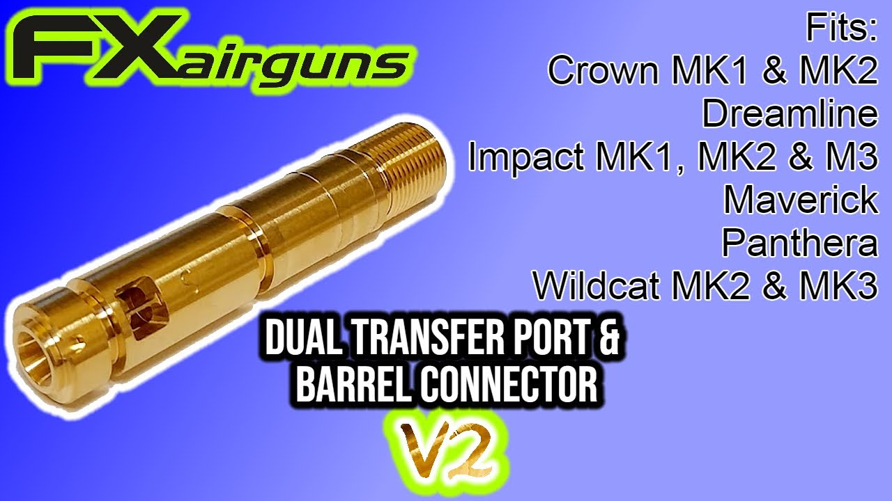 FX Airguns NEW V2 Transfer Port & Barrel Inlet System - YouTube