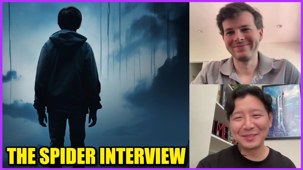 The Spider: Chandler Riggs & Andy Chen Talk Spider-Man Horror Short Film - YouTube