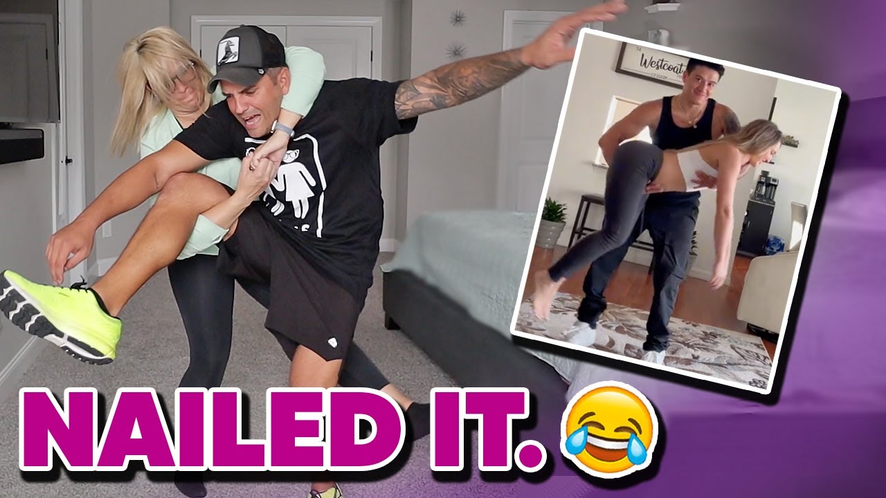 Trying the STIFF CHALLENGE! *Hilarious* - YouTube