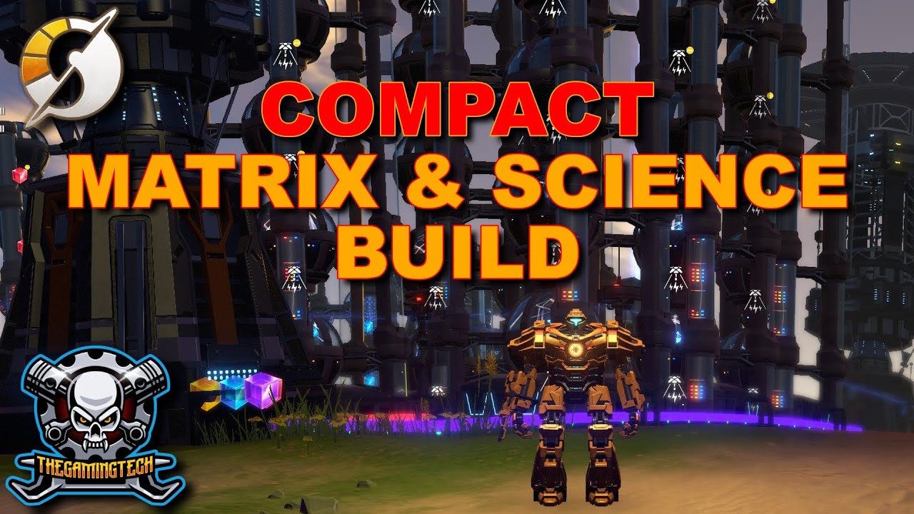 Compact matrix and science - Dyson Sphere Program - Tips & Tricks - YouTube
