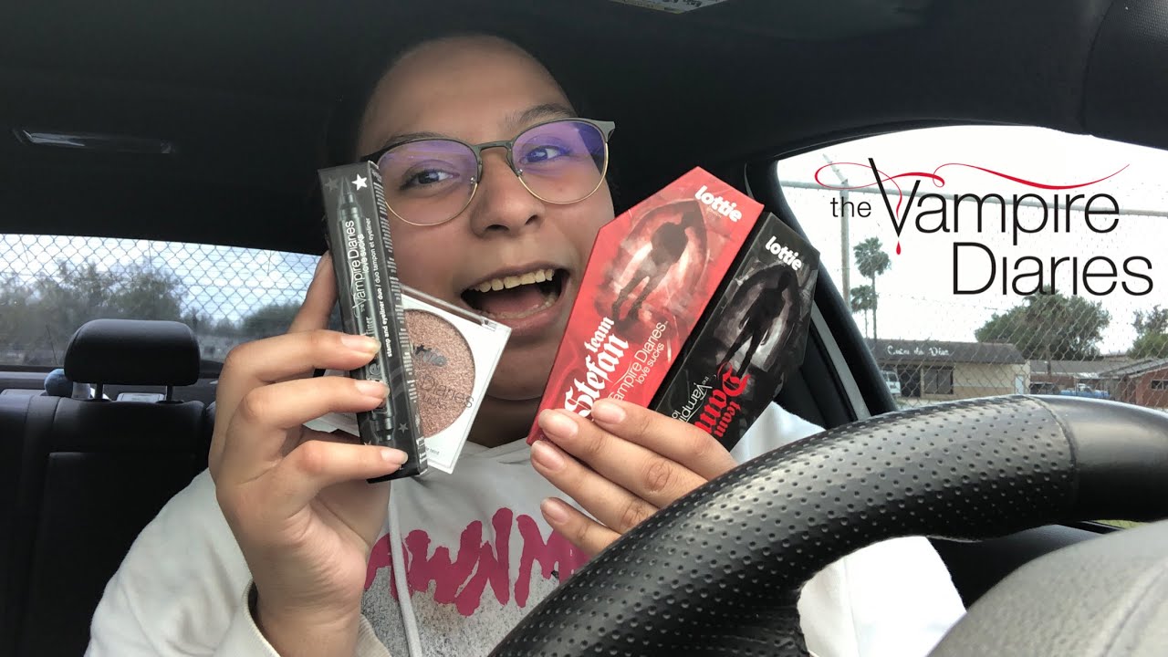 *some* of Lottie London Vampire Diaries Makeup Collection - YouTube