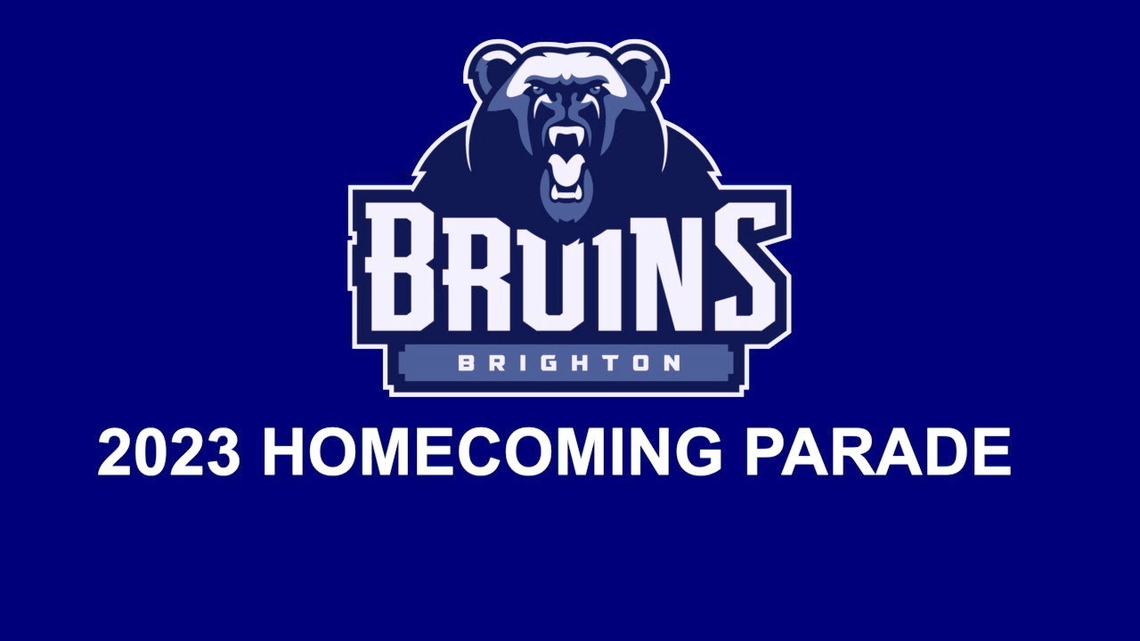 Brighton Homecoming Parade 2023 - YouTube
