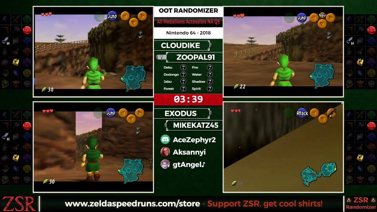 OoT Randomizer Accessible NA Weekly (Qualification Race 5) - YouTube