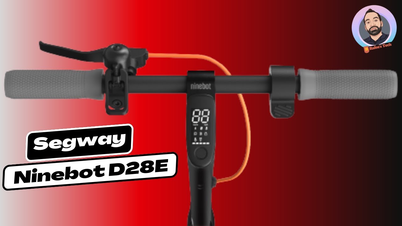 Segway Ninebot D28E Electric Scooter - Unboxing & Review - YouTube