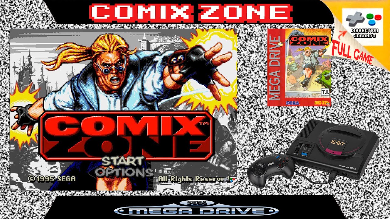 Comix Zone - Mega Drive / Genesis [a] [LONGPLAY] - YouTube