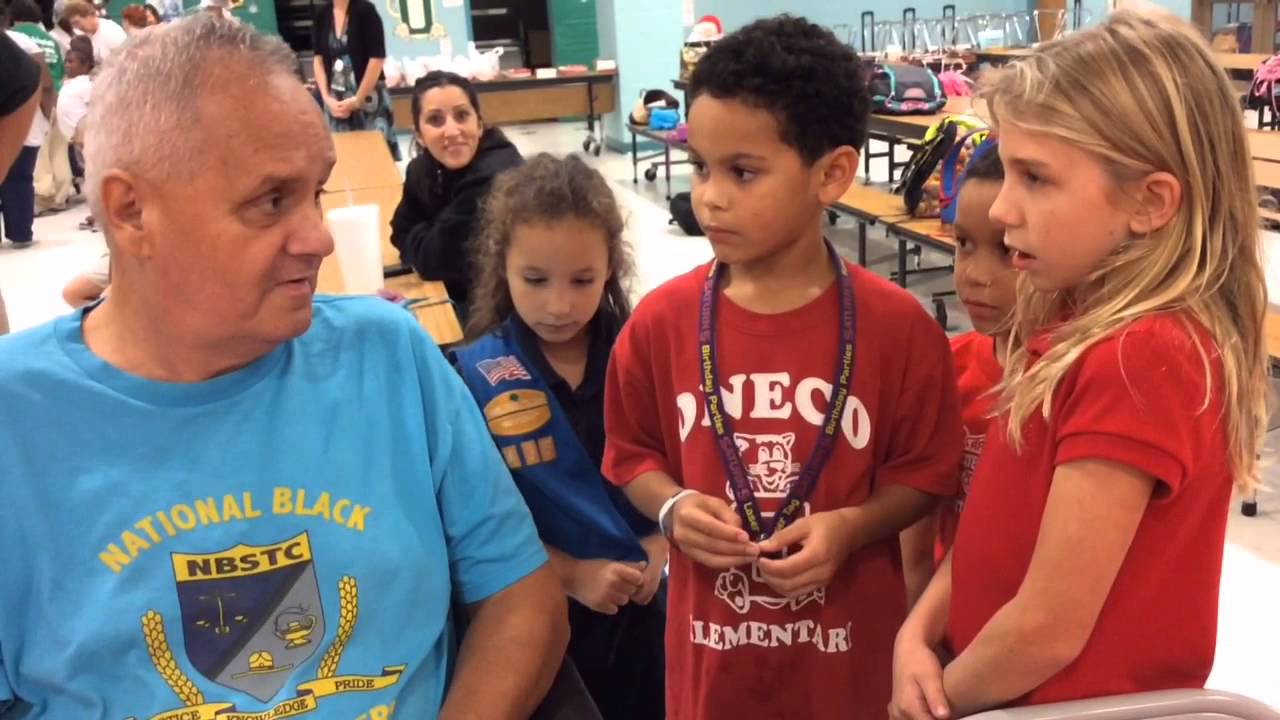 Oneco Elementary School students donate blankets to veterans ahead of ...