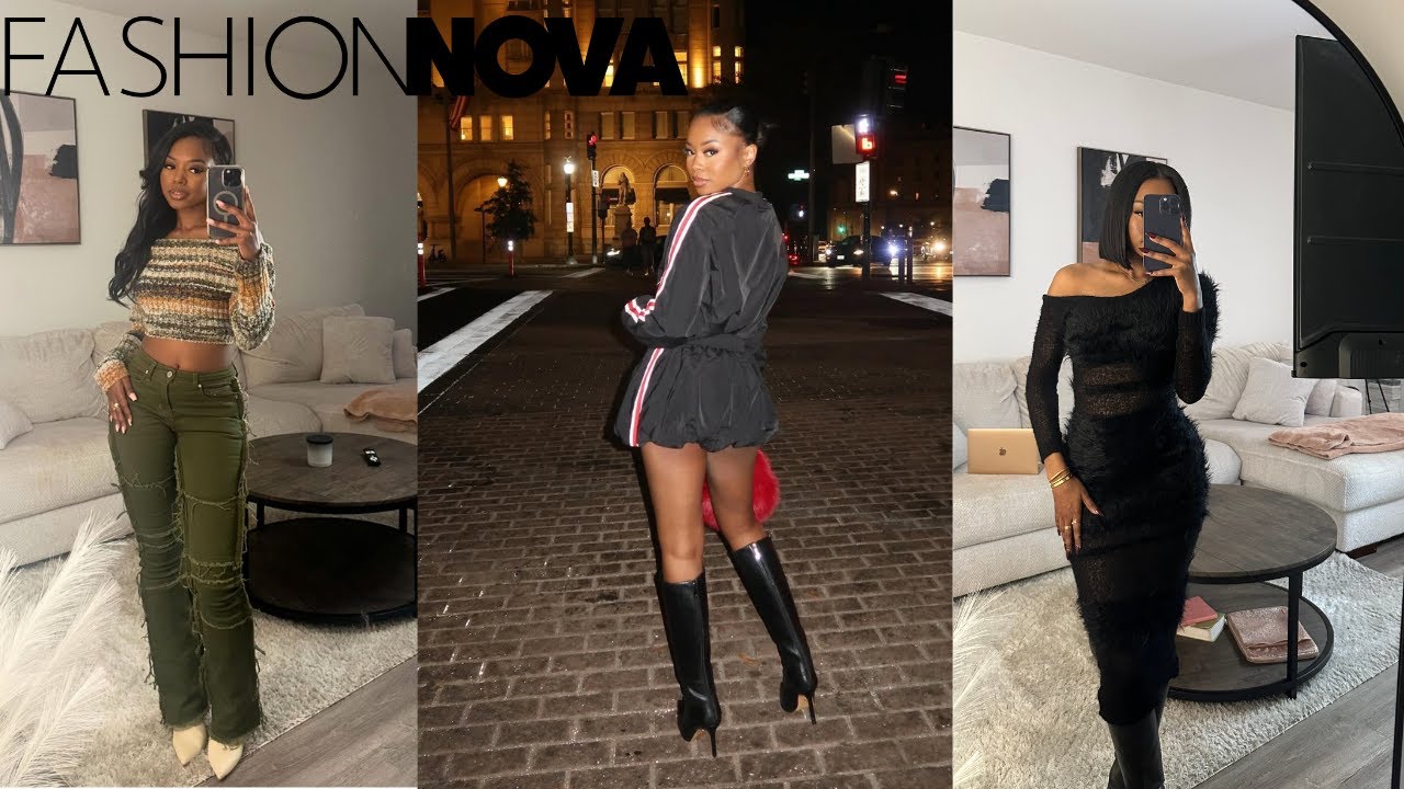 WINTER TRY ON HAUL | FASHION NOVA 2024 - YouTube