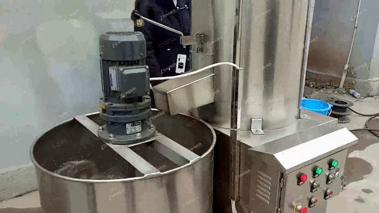 Sesame Peeling Machine/Automatic Sesame Skin Remove Machine - YouTube