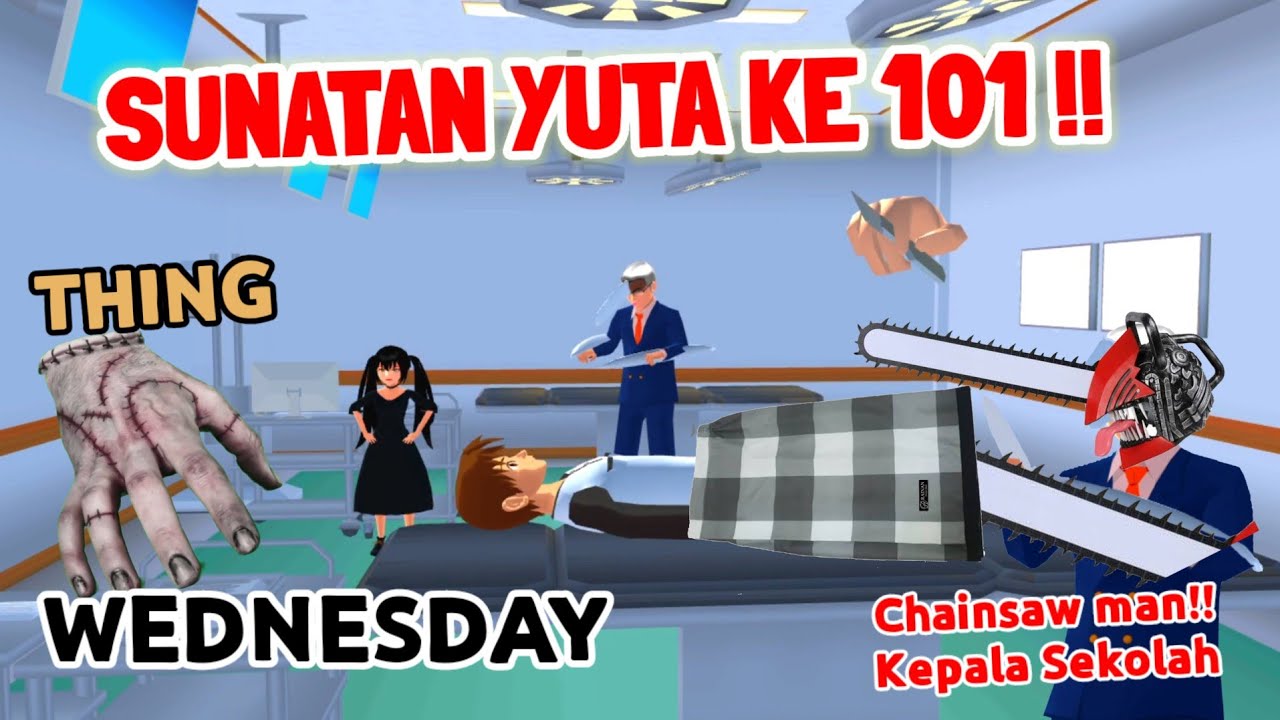 YUTA SUNAT KE 101 DI SUNAT ZOMBIE CHAINSAW MAN dan THING WEDNESDAY ...