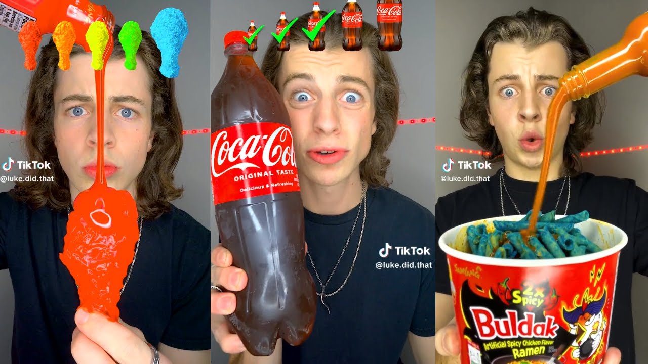 Luke Did That Spicy Food Most Viewed Tik Tok 2025 - YouTube
