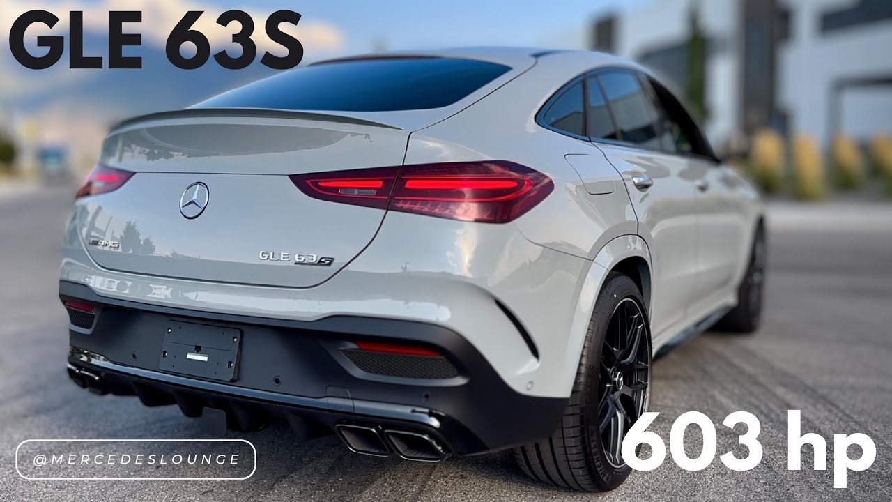 2025 AMG GLE 63 S Coupé - SUV de lujo salvaje - YouTube