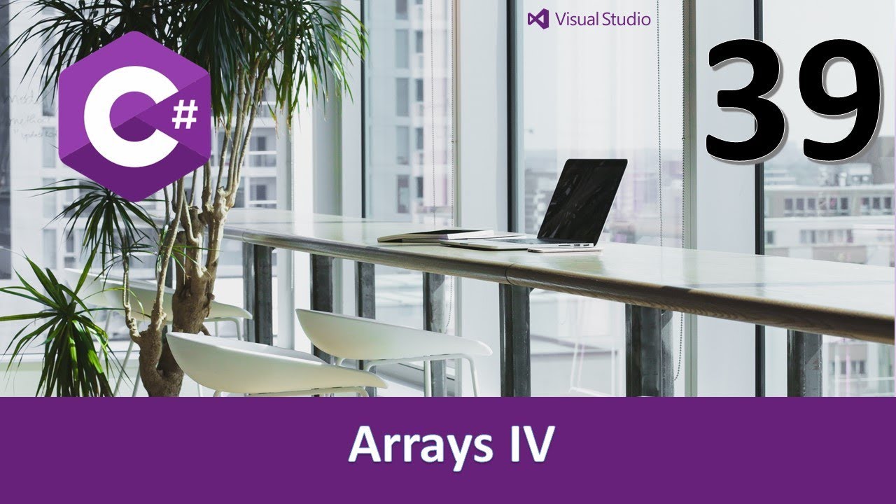 Curso C#. Bucle foreach. Arrays IV. Vídeo 39 - YouTube