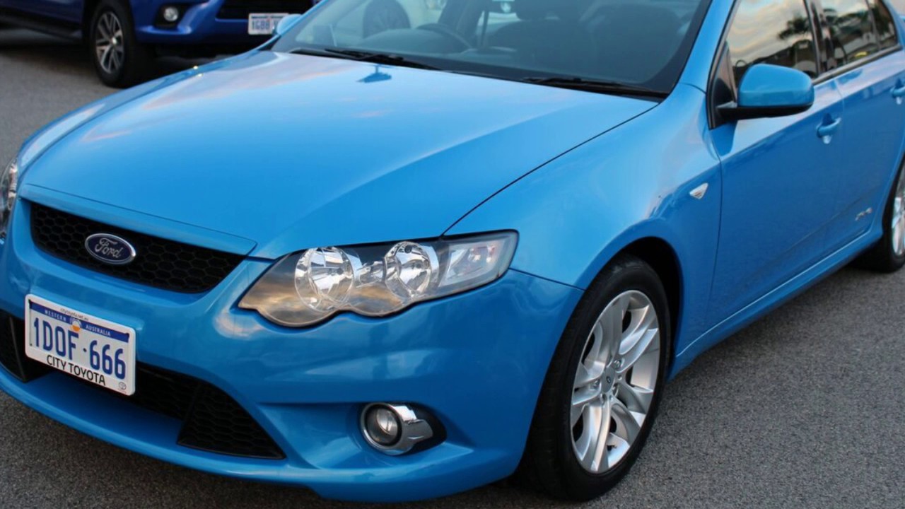 2011 Ford Falcon FG MkII XR6 Nitrous Blue 6 Speed Sports Automatic ...