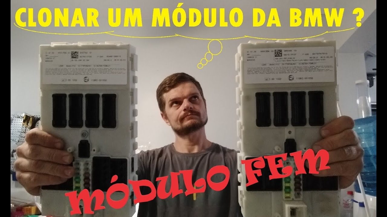 Como Clonar Modulo FEM da BMW - Parte 2/3 - NASSCAR Scanners - YouTube