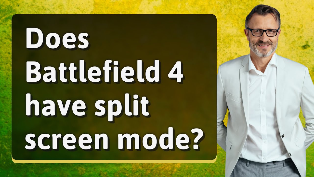 Does Battlefield 4 have split screen mode? - YouTube