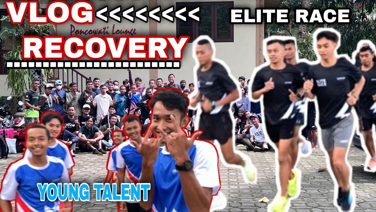 KESERUAN !! Recovery Atlit ELITE RACE Borobudur Marathon 2022 - YouTube