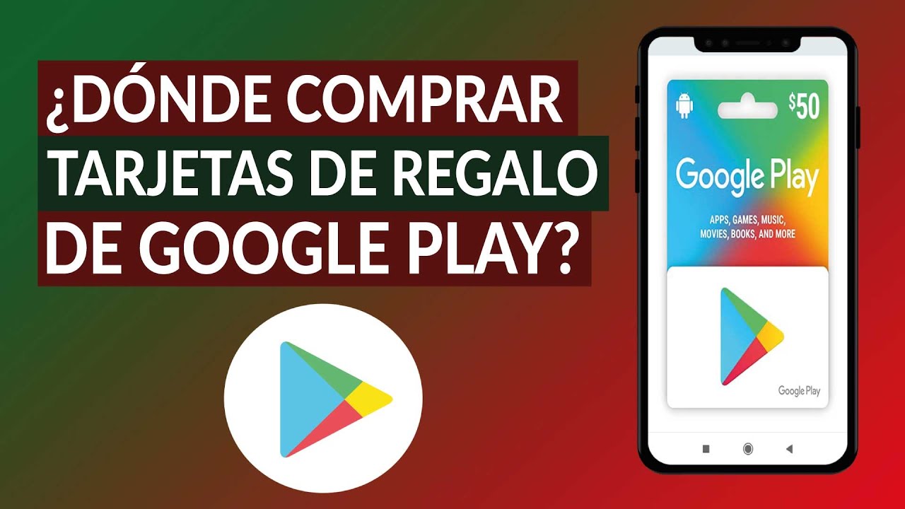 ¿Dónde comprar tarjetas de GOOGLE PLAY para regalo? ¿Qué precio tienen? - YouTube