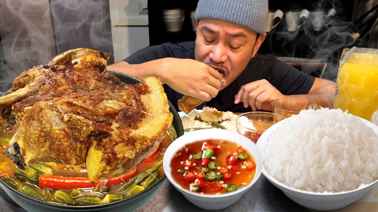 HIGANTENG SINIGANG NAGMAMANTIKA HINURNO "TRADITIONAL"! Filipino Food ...