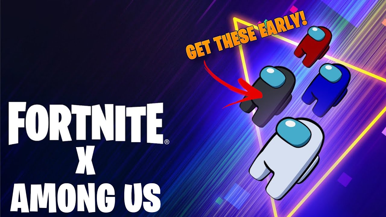 How to get the Fortnite Among Us Emote + Backbling EARLY! - YouTube