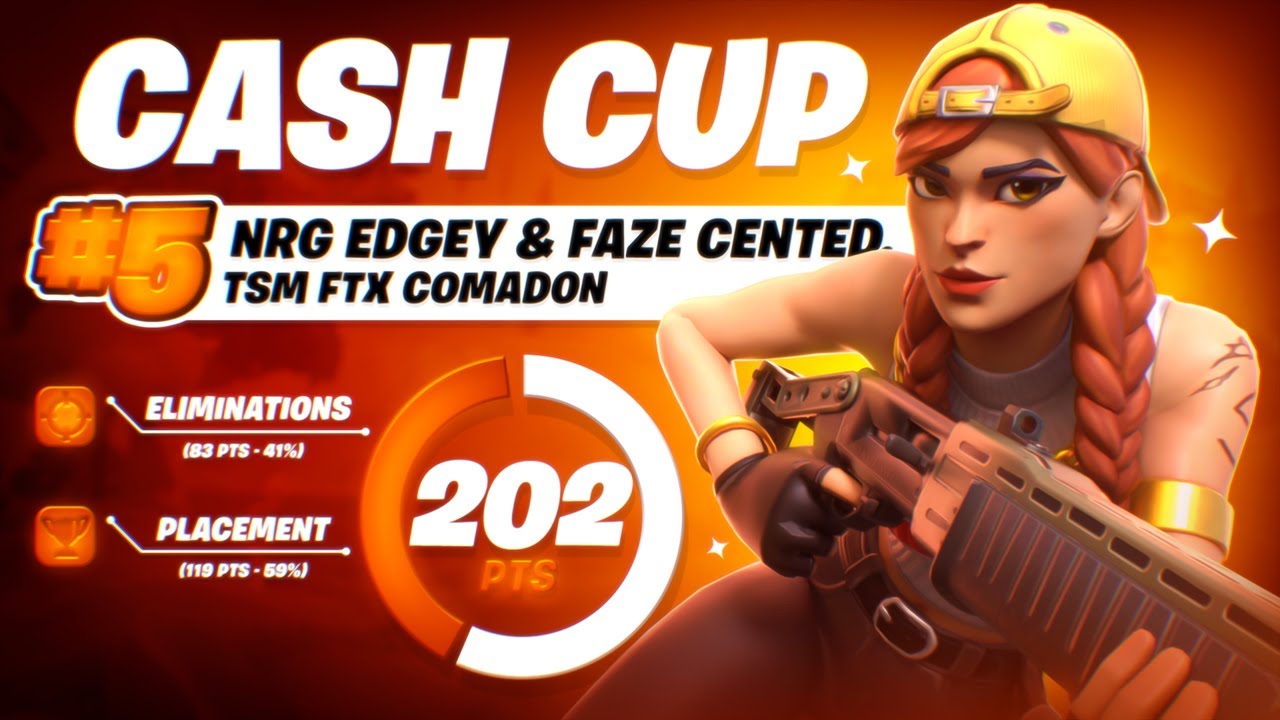 5TH PLACE In Trio Cash Cup w/ Cented & Commandment 💸 (Fortnite Trio ...