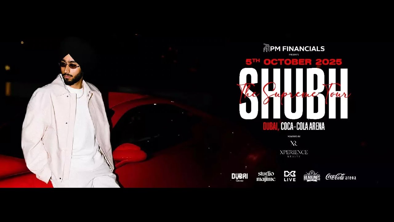Shubh Live Concert in Dubai 2025 | Supreme Tour ft. Imran Khan (Special ...