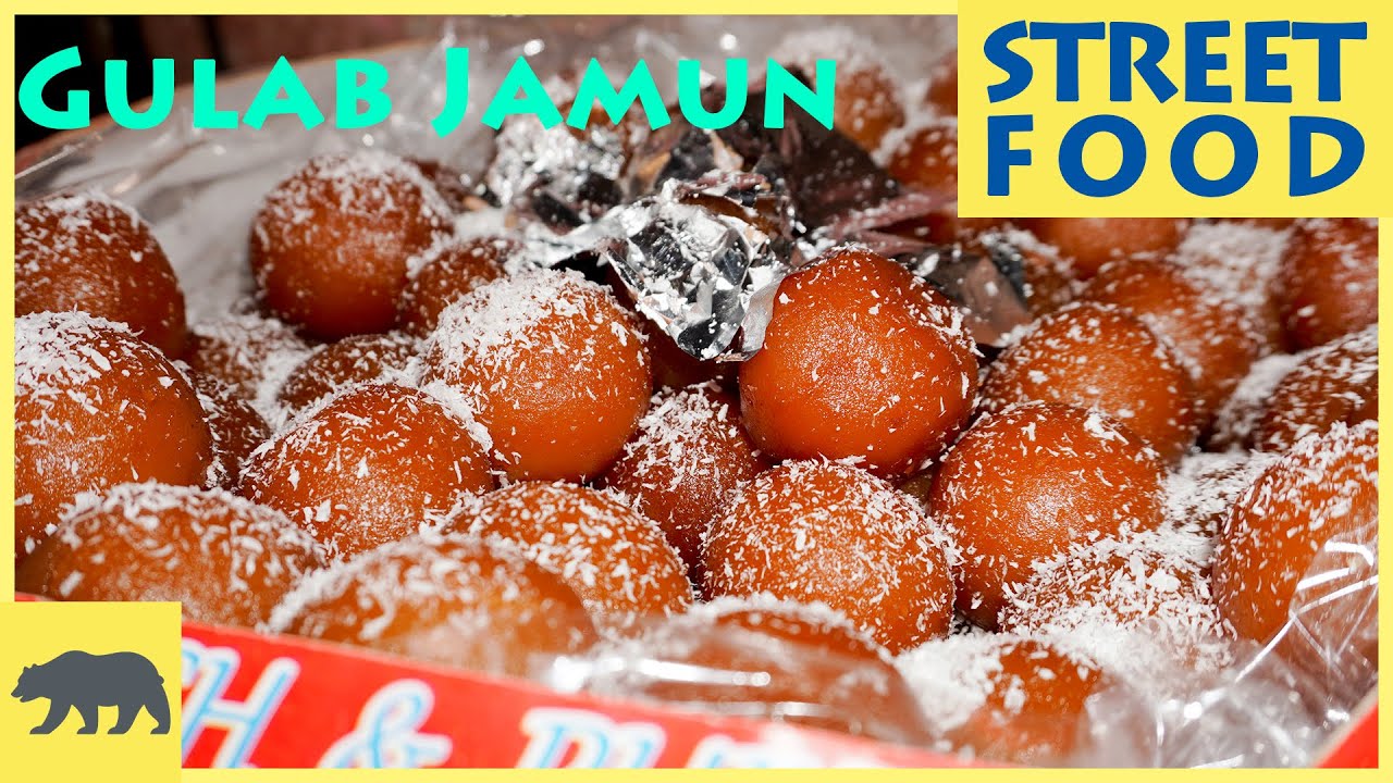 Popular Indian Sweet Gulab Jamun | কালোজাম | گلاب جامن | Hyderabad ...