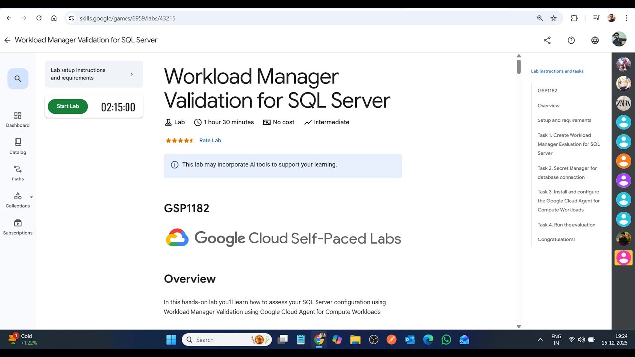 Workload Manager Validation for SQL Server || Lab Solution || Google ...