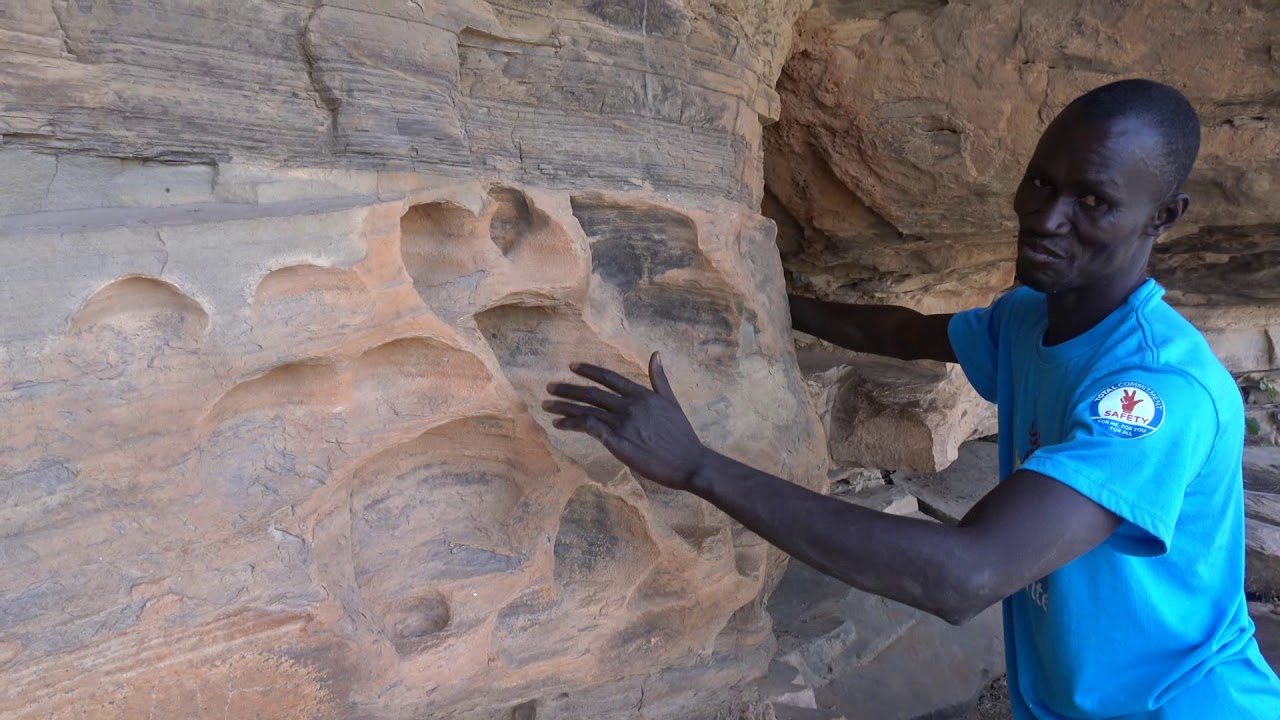 un tour du monde en 80 pays, afrique, Benin, Les grottes de Nok 2 - YouTube