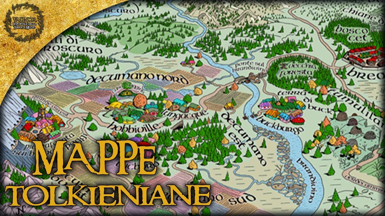 Mappe e Curiosità dalla Terra di Mezzo - YouTube