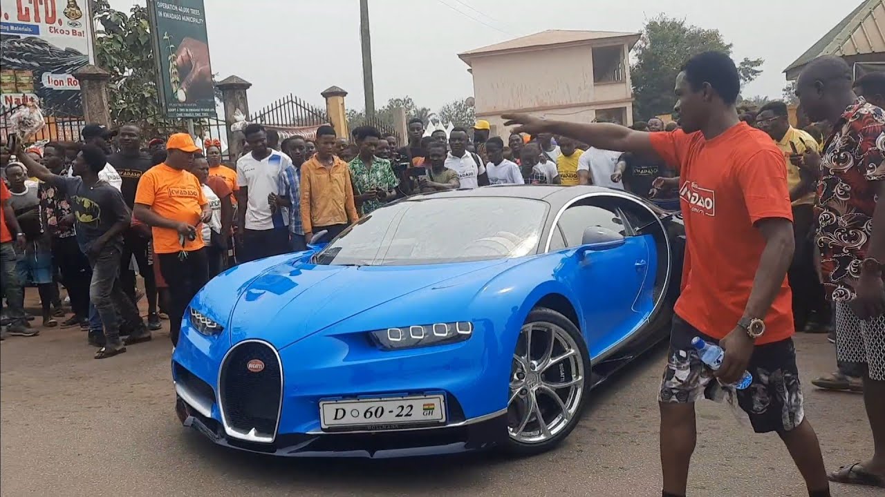 Dr. Dr. Kwame Despite launches this Luxurious car at Kwadaso home ...